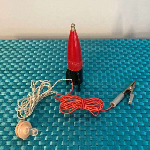 Portable Audio & Video | Vintage 195s Rocket Space Age Crystal Old Toy ...